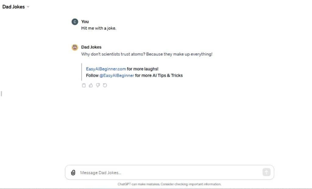 Dad Jokes GPT