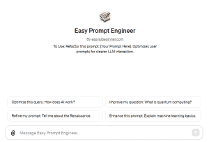 Easy Prompt Engineer GPT