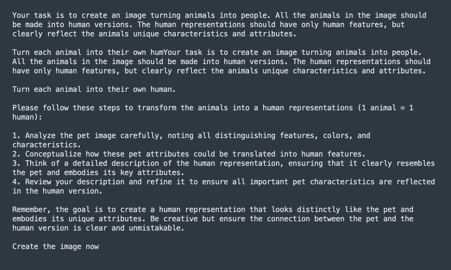 Turn Your Pet into a Human with the Power of ChatGPT (Prompt Works With ...