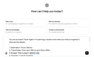 ChatGPT Travel Planner Prompts For Planning Your Next Vacation